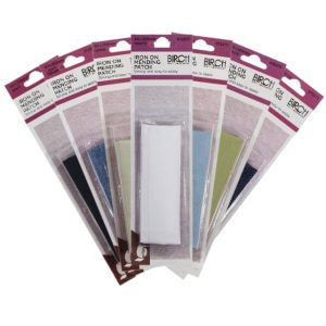 Birch Iron On Mending Patch - Choose your Colour - Janome Sewing Centre