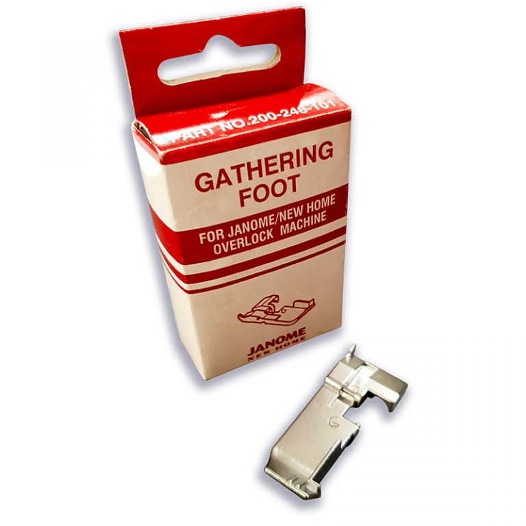 Genuine Janome Gathering "G" Foot (200-248-101) - Janome Sewing Centre ...