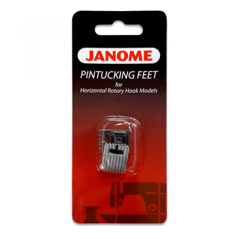 JANOME Pintuck Feet & Cord Guides Accessory Of The Month - Janome ...