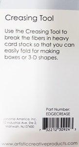 Artistic Edge Creasing Tool - Janome Sewing Centre Everton Park