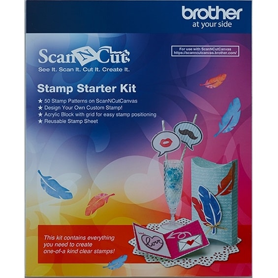 Brother ScanNCut Stamp Starter Kit (CASTPKIT1) - Janome Sewing Centre ...