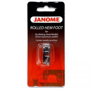 Janome Rolled Hem Foot 5mm - Get Perfect Delicate Hems