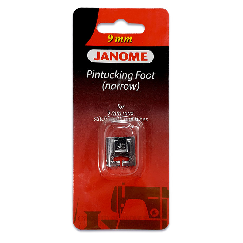 JANOME Pintuck Feet & Cord Guides Accessory Of The Month - Janome ...