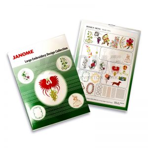 JANOME Large Embroidery Design Collection - Janome Sewing Centre ...