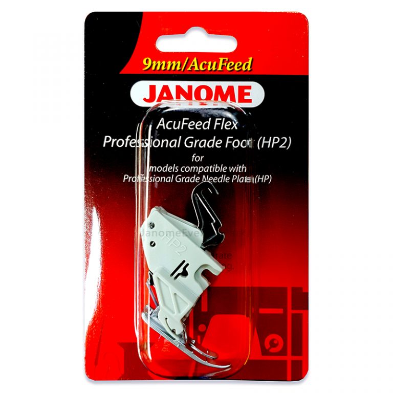 HP2 Acufeed Flex Professional Grade Foot - Janome Sewing Centre Everton ...
