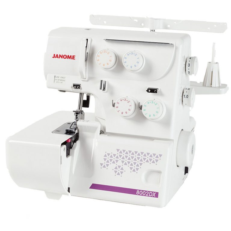Janome 8002DX Overlocker - Janome Sewing Centre Everton Park