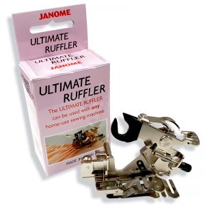 Ultimate Ruffler Foot - Gathering made easy! - Janome Sewing Centre