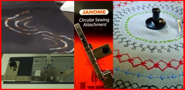 JANOME Circular Sewing Attachment Accessory Of The Month - Janome ...