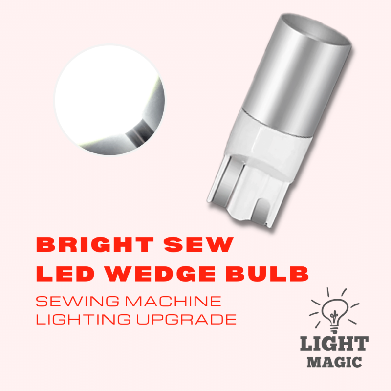 Bright Sew LED Wedge Bulb By Light Magic - Janome Sewing Centre