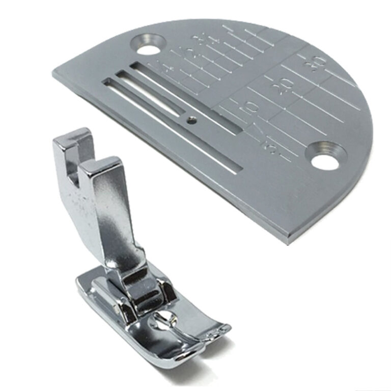 Foot & Needle Plate Set Fine Fabric - Janome Sewing Centre Everton Park