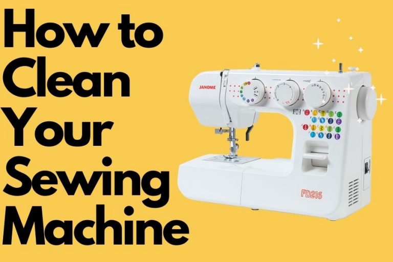 How to Clean Your Sewing Machine - Janome Sewing Centre Everton Park