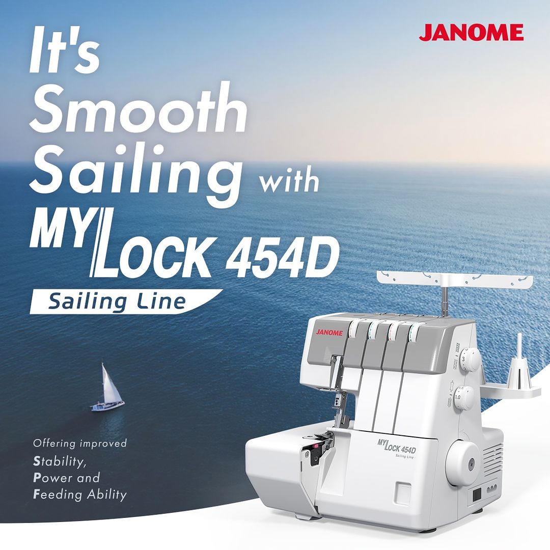 Janome MyLock 454D Overlocker: Strong, Reliable & a Lot of Fun