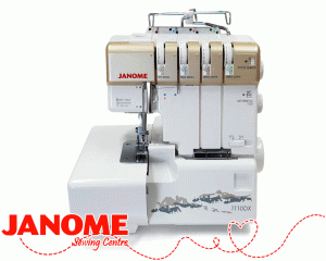 1110DX Overlocker - Janome Sewing Centre Everton Park