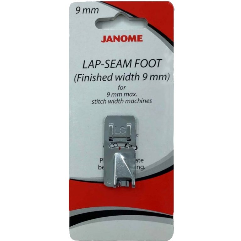 Janome Lap-Seam Foot 9mm - Janome Sewing Centre Everton Park