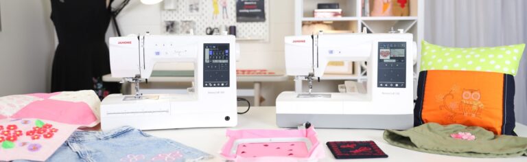 Janome MC100E and MC1000: A Feature Comparison - Janome Sewing Centre ...