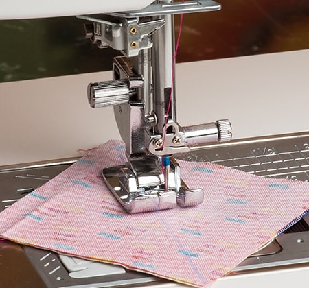 Premium 7mm Quarter Inch Seam Foot without Guide - Janome Sewing Centre