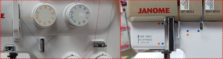 How to Thread a Janome Overlocker - Janome Sewing Centre
