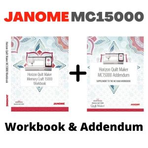 Janome Workbook for Horizon MC15000 - Janome Sewing Centre Everton Park