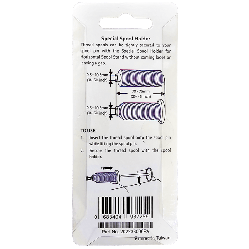 Premium Special Spool Cap Holders for Janome - Janome Sewing Centre ...