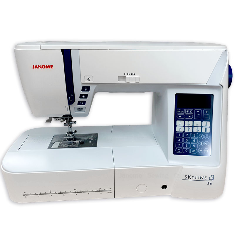 The NEW Janome Janome Skyline S6 + FREE BONUS Computerised Sewing Machine